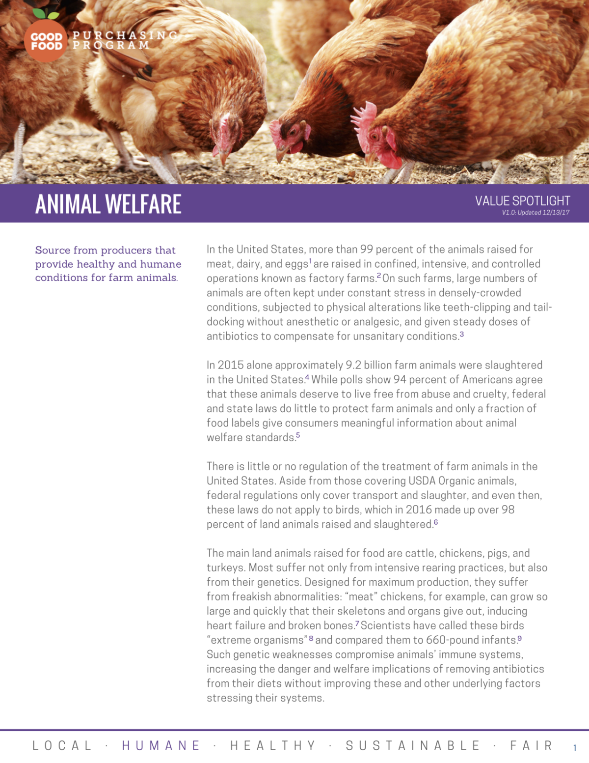 Coalition Resources – Good Food Purchasing Program